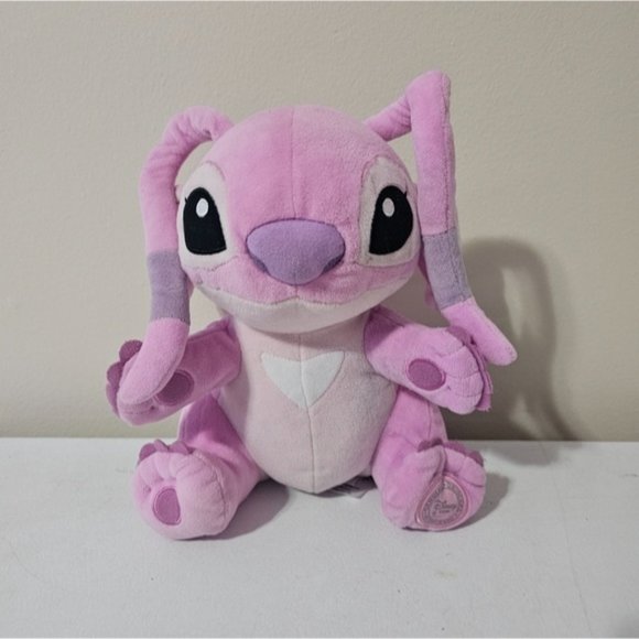 Disney | Toys | Disney Lilo Stitch Pink Angel Alien Plush | Poshmark